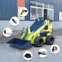 China CE/EPA Certificate 0.15m3 Load Capacity Hydraulic Skid Steer Loader for Euro 5 EPA for sale