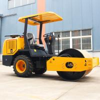 China 3.5 Ton Vibratory Road Roller with 74 L Vibration Frequency and 2-8km/h Travel Speed for sale