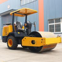China 3.5 Ton Vibratory Road Roller with 74 L Vibration Frequency and 2-8km/h Travel Speed for sale