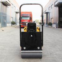 China 1 Ton Vibrating Tandem Compactor Ride On Road Roller Mini Asphalt Road Compactor Roller for sale