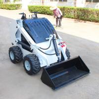 China BOXINHUASHENG Hydraulic Valve Skid Steer Landscape Rake Mini Loader Earth Moving Machinery for sale