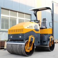 China 3 Ton Vibratory Road Roller for Smooth Asphalt Compaction in Road Rehabilitation for sale