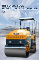 China Full Hydraulic Transmission HQ-YL1200 3 Ton Vibratory Roller Compaction Road Roller for sale