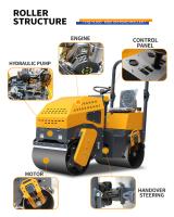 China 5 Ton Steel Wheel Road Roller YL800 with 25L Hydraulic Tank and Electromagnetic Clutch for sale