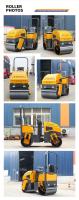 China 5 Ton Steel Wheel Road Roller YL800 with 25L Hydraulic Tank and Electromagnetic Clutch for sale