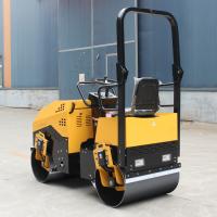 China 5.5L Fuel Tank 1.5 Ton Full Hydraulic Construction Machinery Road Roller for Road Repair for sale