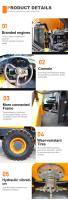 China 6 Ton Asphalt Compactor HQ-YL6000 Vibratory Road Roller for High Grade Ability 30% for sale