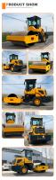 China 88 kw YUNNEI Engine HQ-YL8000 8 Ton Vibratory Road Roller for Asphalt Construction for sale