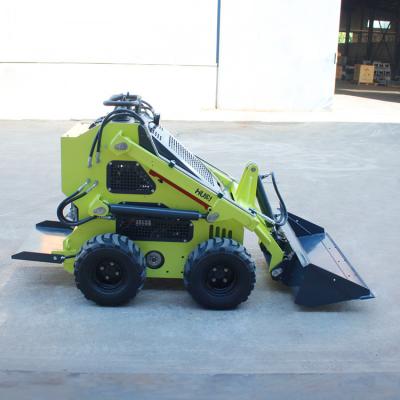 China Customer's Requirement Skid Steer Loader Collocate Buckets and Forks for High Load Moment for sale