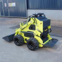China Customer's Requirement Skid Steer Loader Collocate Buckets and Forks for High Load Moment for sale