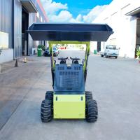 China 17.1KW 23HP /3600rpm Maximum Power Mini Dumper Diesel Skid Steer Loader for sale
