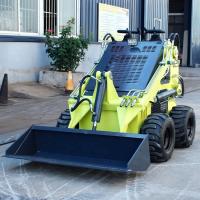 China Europe Market Mini Skid Steer Loader with High Load Moment and HQ Hydraulic Cylinder for sale