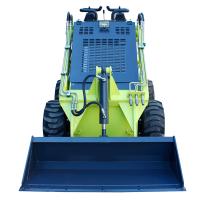 China EPA Diesel Gasoline Mini Skid Steer Loader With 950 kg Machine Weight And Stratton Engine for sale
