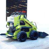 China EPA Diesel Gasoline Mini Skid Steer Loader With 950 kg Machine Weight And Stratton Engine for sale