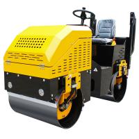 China Road Machine 2000kg 3000kg 2ton 3ton Mechanical Articulated Road Roller With Double Drum for sale