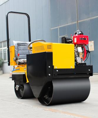 China 530mm Drum Diameter Mini Double Drum Road Roller for Fast and Effective Compaction for sale