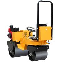 China 530mm Drum Diameter Mini Double Drum Road Roller for Fast and Effective Compaction for sale