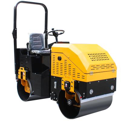 China Mini Road Roller 1.5-2.0 Tons Small Vibratory Compactor Steel Wheel Diameter 530X800 for sale