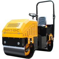 China 18.6 kW Gasoline Hydraulic Vibrating Tandem Asphalt Compactor Road Roller for 1-5 Ton for sale