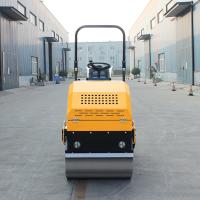 China 18.6 kW Gasoline Hydraulic Vibrating Tandem Asphalt Compactor Road Roller for 1-5 Ton for sale