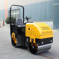 China 18.6 kW Gasoline Hydraulic Vibrating Tandem Asphalt Compactor Road Roller for 1-5 Ton for sale