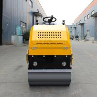 China 18.6 kW Gasoline Hydraulic Vibrating Tandem Asphalt Compactor Road Roller for 1-5 Ton for sale