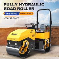 China 70Hz Excitation Frequency 1.5t Dual Wheel Fully Hydraulic European Standard Engine Road Roller for sale