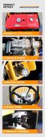 China 70Hz Excitation Frequency 1.5t Dual Wheel Fully Hydraulic European Standard Engine Road Roller for sale