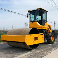 China Kawasaki Hydraulic Valve 8t 8000kg Diesel Road Roller for Asphalt and Earth Compaction for sale