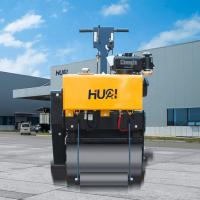 China High Walk Behind Single Drum Vibratory Roller With Steel Wheel Size And Free Shipping for sale