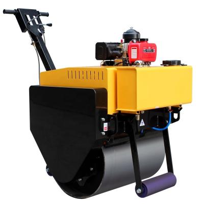 China 330kg Walk Behind Single Drum Vibratory Roller For Farms Directly Supplies for sale