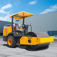 China High Vibration Double Drum Road Roller Two Thousand Dollars 70Hz Vibration Frequency for sale