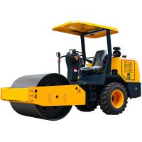 China CHANGCHAI Engine 120KN Exciting Force Single Drum Vibratory Road Roller for Building for sale