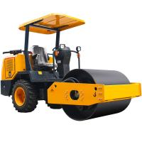 China CHANGCHAI Engine 120KN Exciting Force Single Drum Vibratory Road Roller for Building for sale
