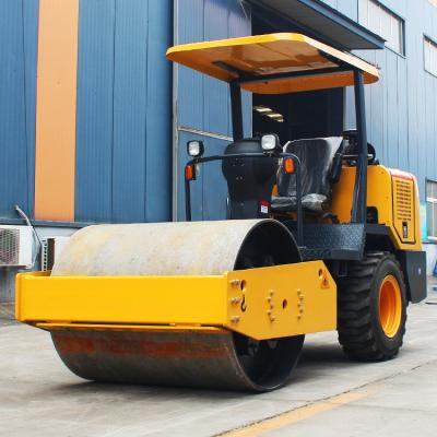 China 3.5ton 4ton 6ton 8ton Single Drum Earth Road Roller with Travel Speed 2-12km/h for sale