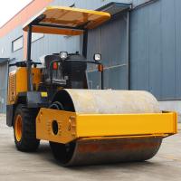 China 3.5ton 4ton 6ton 8ton Single Drum Earth Road Roller with Travel Speed 2-12km/h for sale