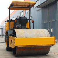 China 3.5ton 4ton 6ton 8ton Single Drum Earth Road Roller with Travel Speed 2-12km/h for sale