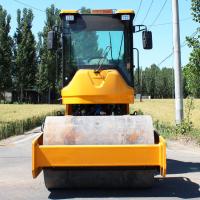 China Braking System Disc Air Cap Oil Brake Single Drum Vibration Rollers 5ton Road Rollers for sale
