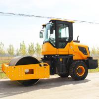 China 5 Ton Double Drum Road Roller with Kawasaki Hydraulic Valve and 100KN Exciting Force for sale