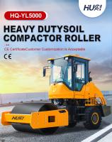 China 4450*1680*2750mm Mini Road Roller Compactor with Hydraulic Control ISO Certificate for sale