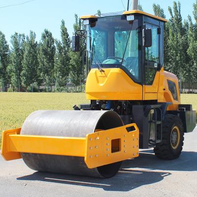 China 3500kg 4000kg Fully Hydraulic Vibratory Roller for Compaction of Asphalt Concrete Soil for sale
