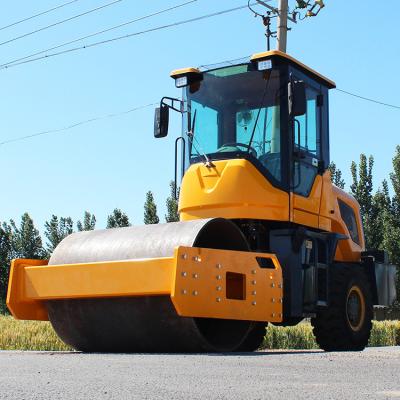 China 80KN Exciting Force Disc Air Cap Oil Brake Road Roller for Construction Engineering for sale