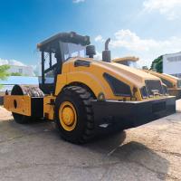 China 20 Ton Mini Wheel Road Roller With 500N/cm Static Line Load Vibration Frequency 28/35Hz for sale