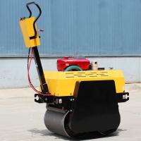 China HONDA Powered 20KN Walk Behind Vibratory Mini Road Roller for Asphalt and Soil Pavement for sale