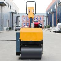 China HONDA Powered 20KN Walk Behind Vibratory Mini Road Roller for Asphalt and Soil Pavement for sale