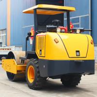 China Farms 3.5ton 10 Ton 12 Ton Single Drum Vibratory Road Roller With Hydraulic Vibration for sale