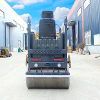 China Top-Rated 1t 2t 3t 4t 6t 8t 10t Double Drum Roller Compactor with HYDAC Hydraulic Valve for sale