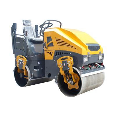 China 2 Ton Vibrating Road Roller with 11.5kw Engine Power Hydraulic Double Drum Compactor for sale