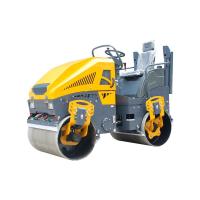 China 2 Ton Vibrating Road Roller with 11.5kw Engine Power Hydraulic Double Drum Compactor for sale