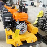 China 5.5-6.5HP Gasoline Engine/Diesel Engine Portable Plate Compactor for Construction Works for sale
